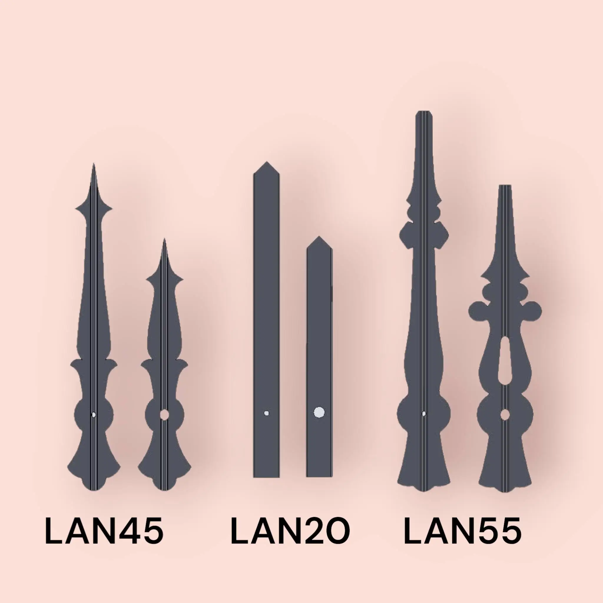 1 Meter Four-Sided Tower Clocks for Sale - Custom Design