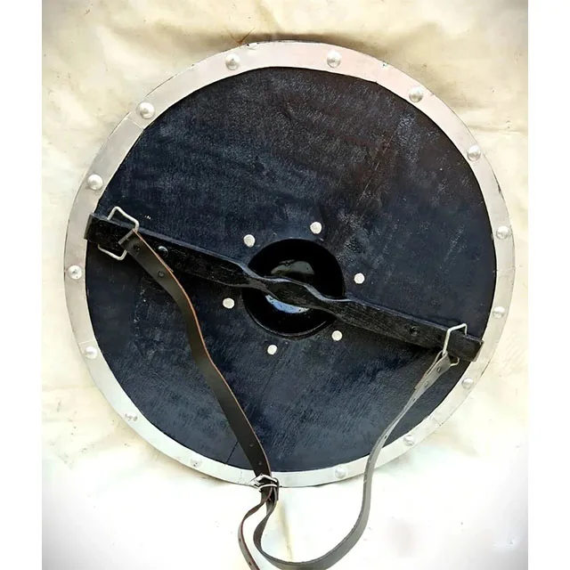 Medieval Wooden Viking Shield | Wolf Viking Shield | Battle Worn ...