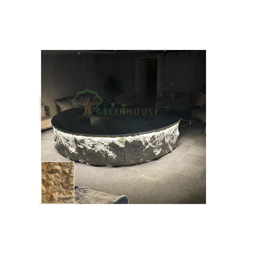 Luxury Handmade Frp Faux Stone Customize Color & Size Available Wall ...