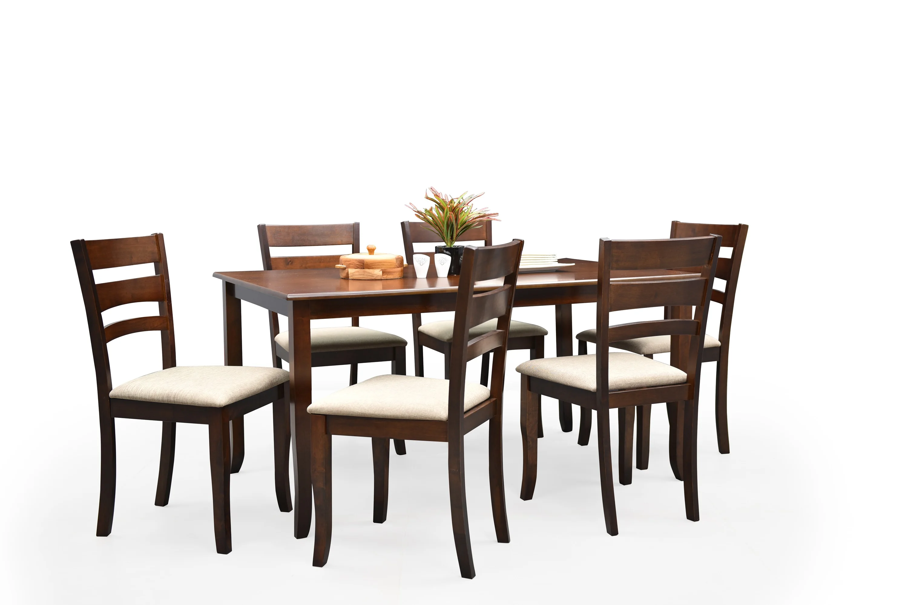 Royaloak Penang Malaysia Wooden 4 Seater Dining Table Set - Buy Veneer ...