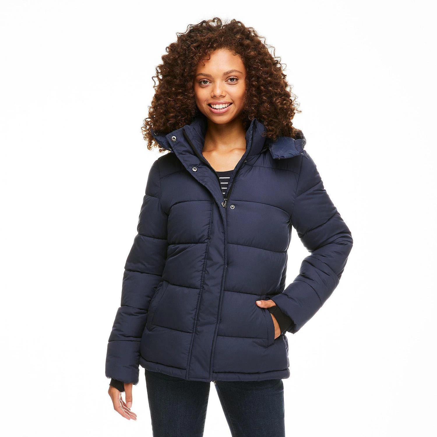 Women's Down Puffer Padded Jackets Bubble Plus Size Women's Jacket ...
