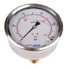 Wika Digital Pressure Gauge Range 0-10 Bar - Buy Wika Digital Pressure ...