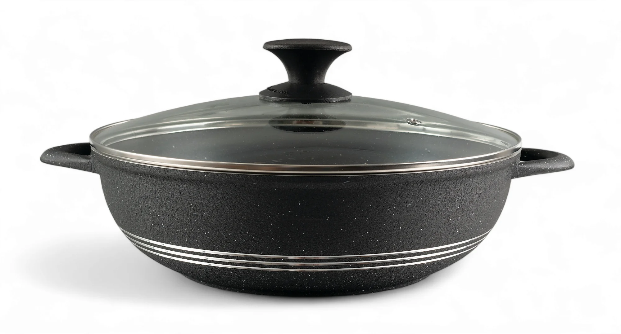 Oem Die Cast Aluminum Nonstick Cookware Set 14 Pcs With Glass Lid Fry ...