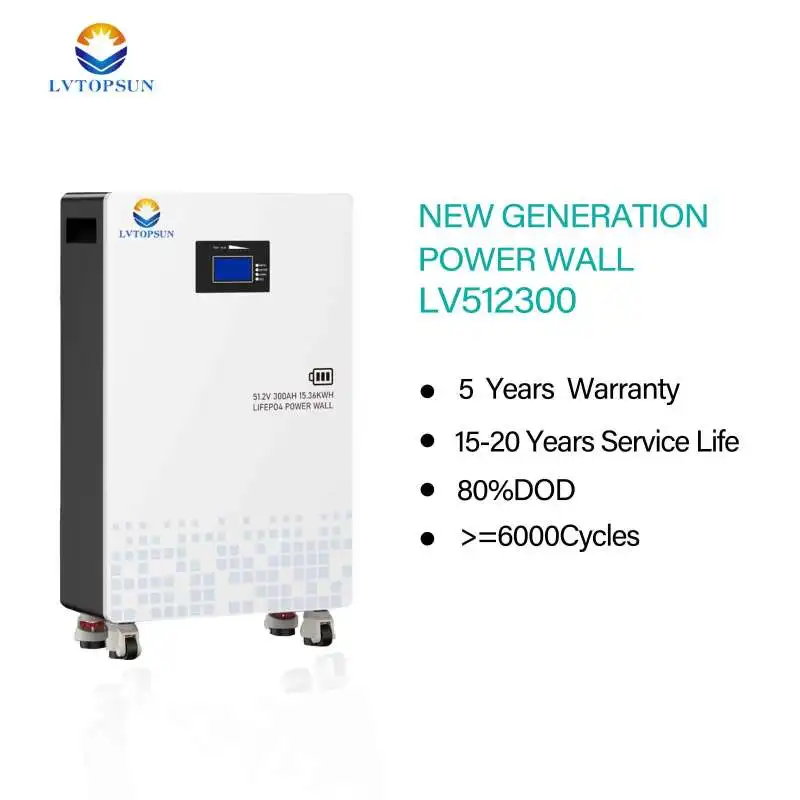 Lvtopsun 51.2v300ah Storage Battery Solar Roof Power Photovoltaic Integrated System Components ...