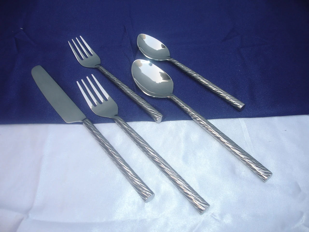 Bulk Shiny / Mirror Polish Stainless Steel Cutlery Set Kitchen Fork ...