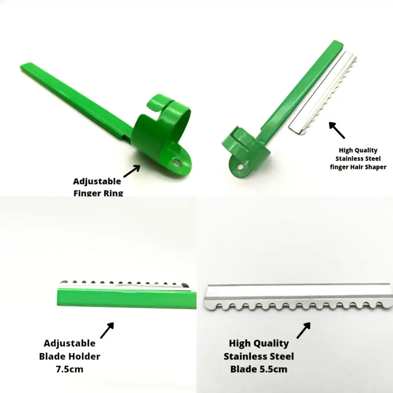 Top Trending Hair Styling Thinning Razor Adjustable Finger Ring Style ...