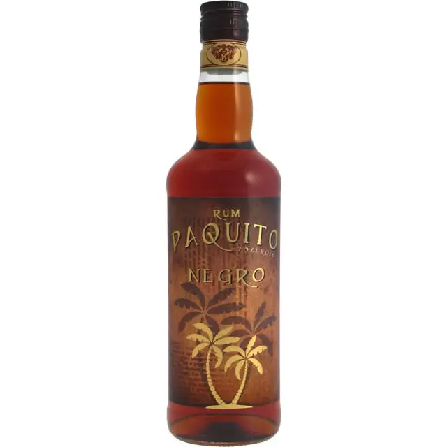 High Quality Standard Italian Rum Paquito Negro 37,5 700 Ml Alcoholic ...