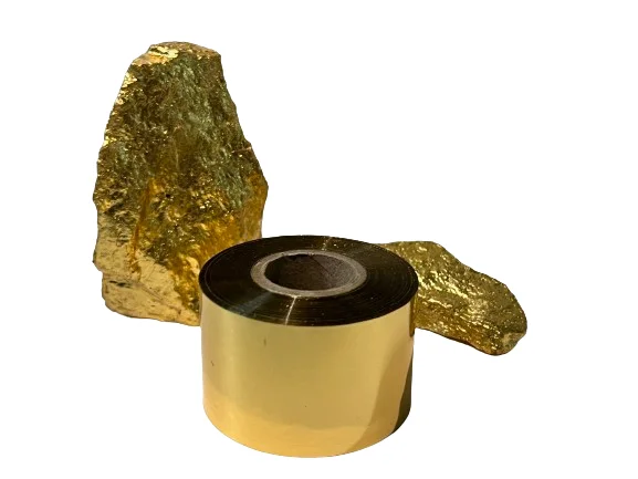 Sunlight-resistant Imitation Gold Foil Roll Furniture Decoration Films ...
