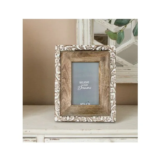 Handcraft Carved Wooden Photo Frame New Design Photo Frame Mango Wood ...