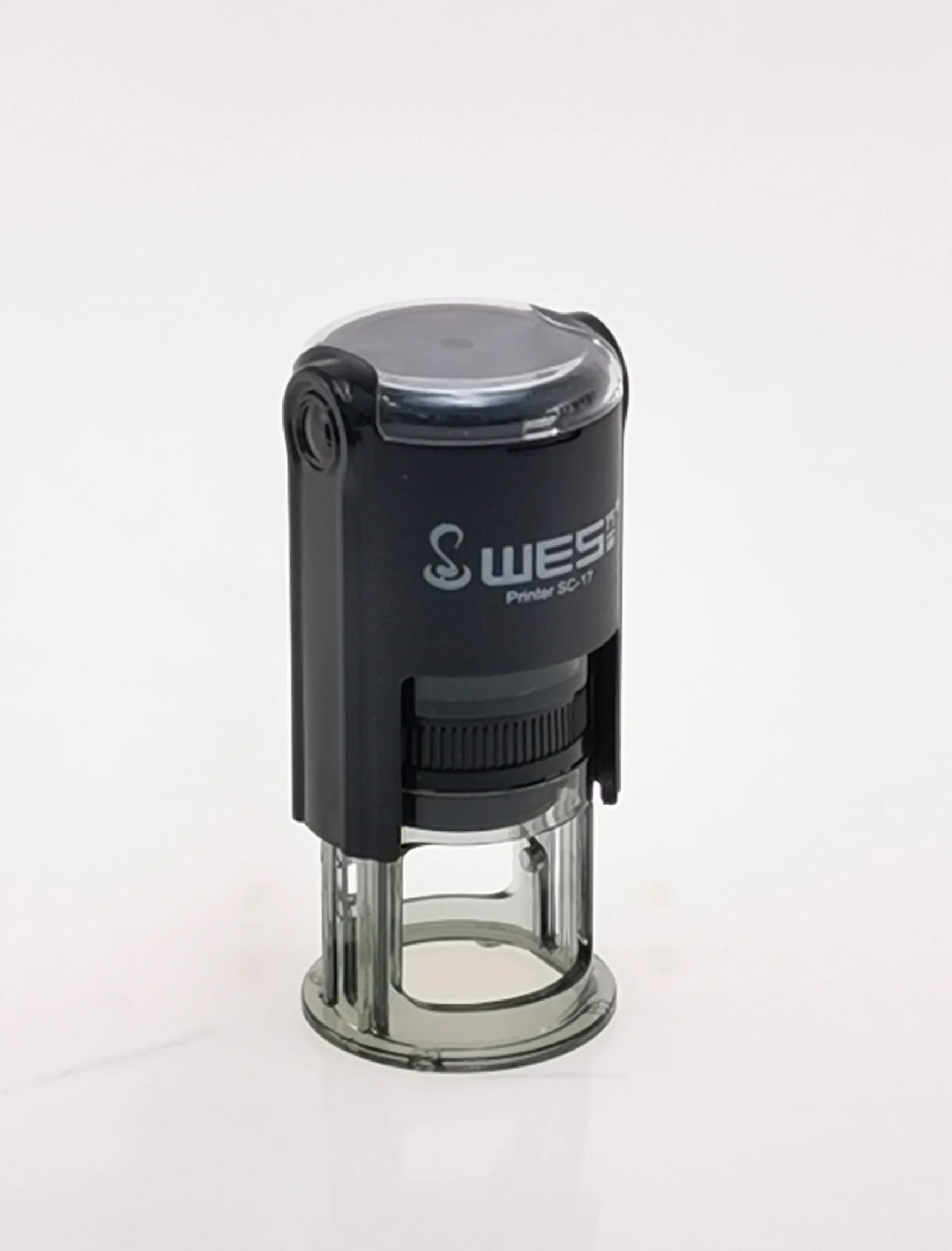 Self Inking Stamp WES Sellos Rubber Stamp TEACHER STAMP Round 25mm ...