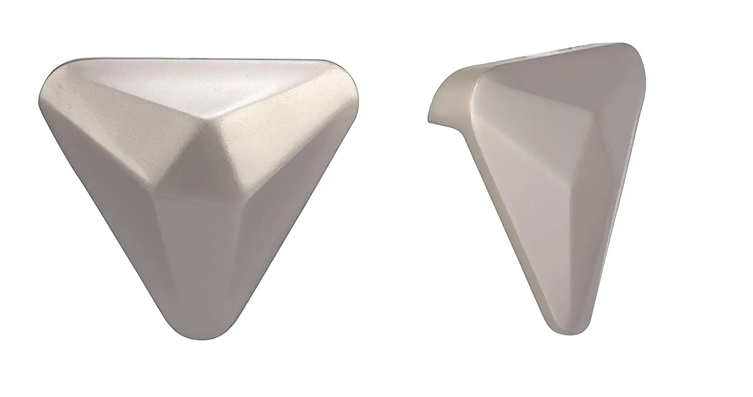 Metal Triangle Shape Knob Pull Cabinet Drawer For Home Dresser Door ...