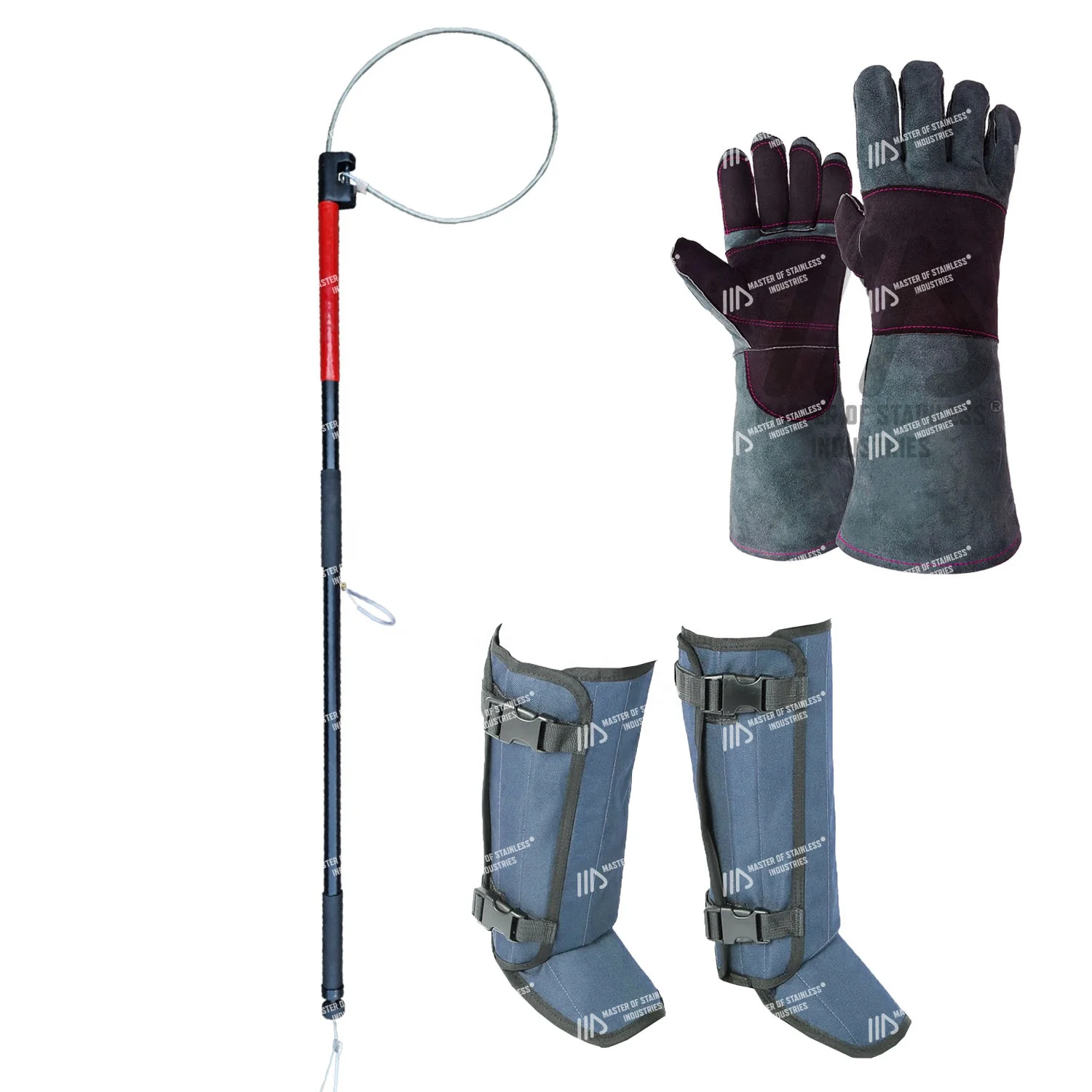 Oem Animal Catch Pole Complete Set Veterinary Equipment Animal Rescue ...