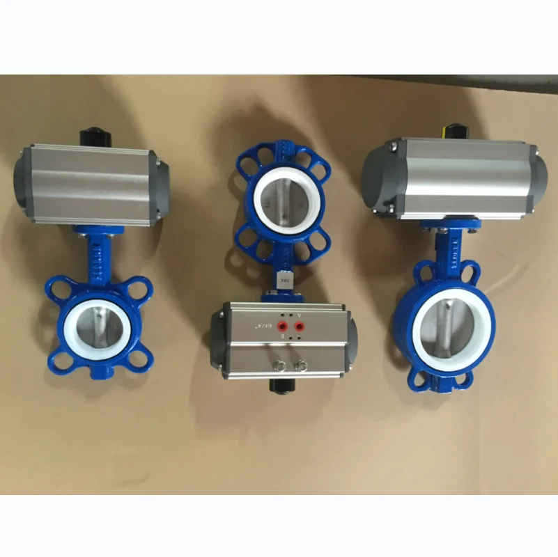 6 Inch Pneumatic Control Valve Pneumatic Butterfly Valve Price Valve ...