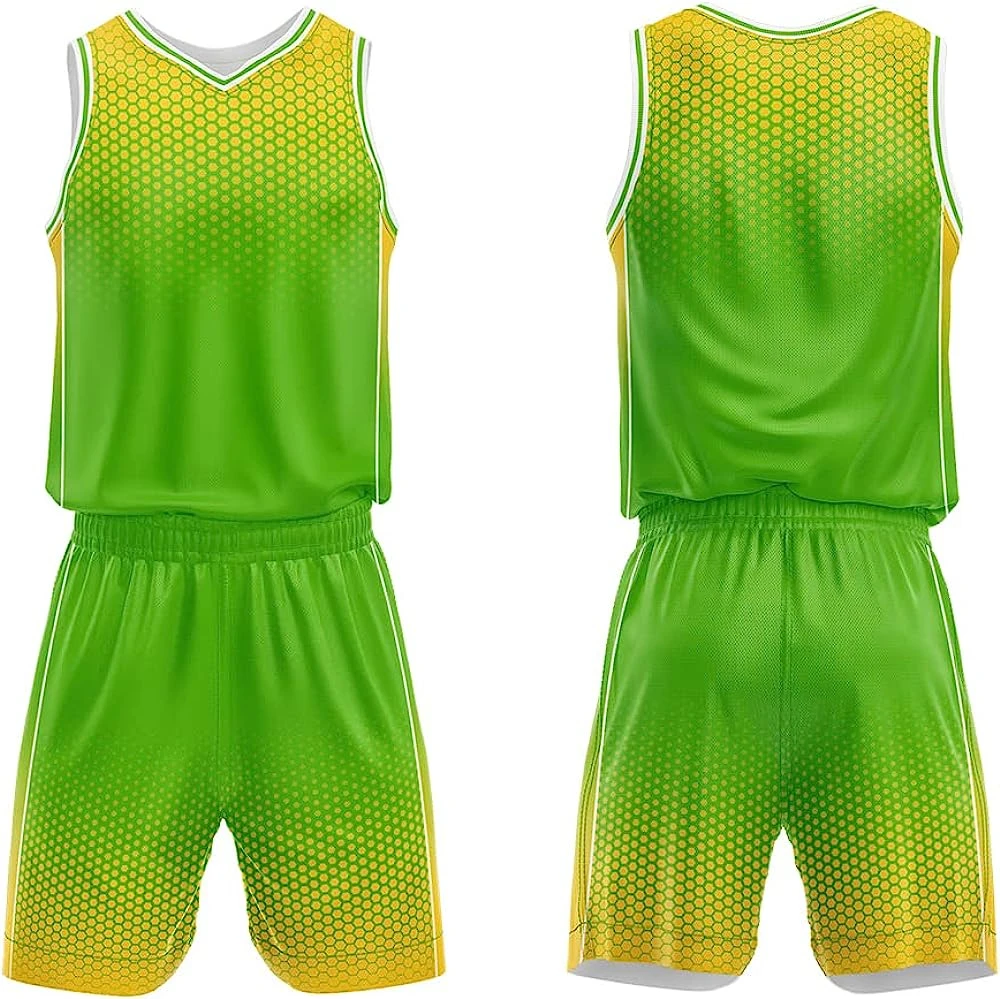 Custom Sublimation Wholesale Blank Basketball Uniform 100% Polyester ...