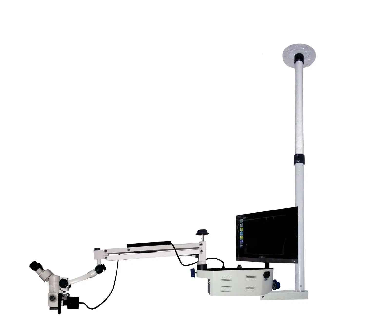 Roof Stand Dental Operating Surgical Microscope Led With Beam Splitter ...
