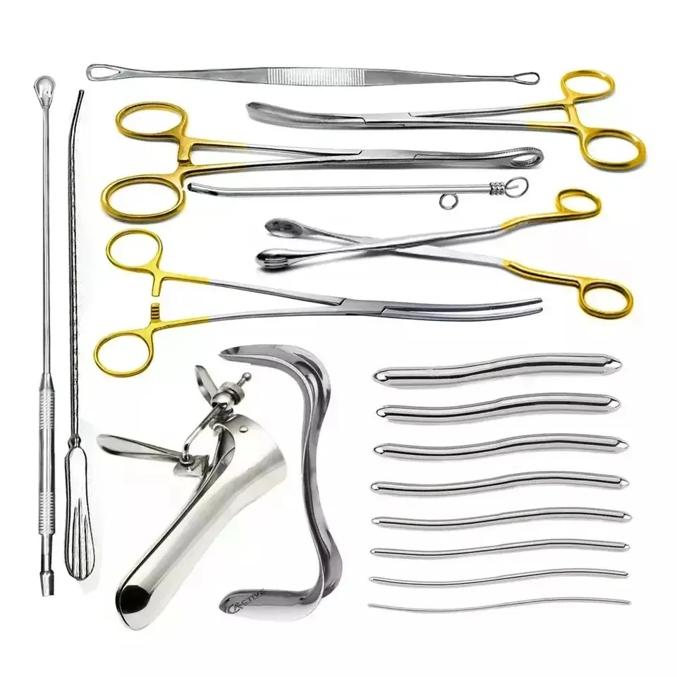 Dnc Instruments Set Gynecology Dilation And Curettage Set Cheap