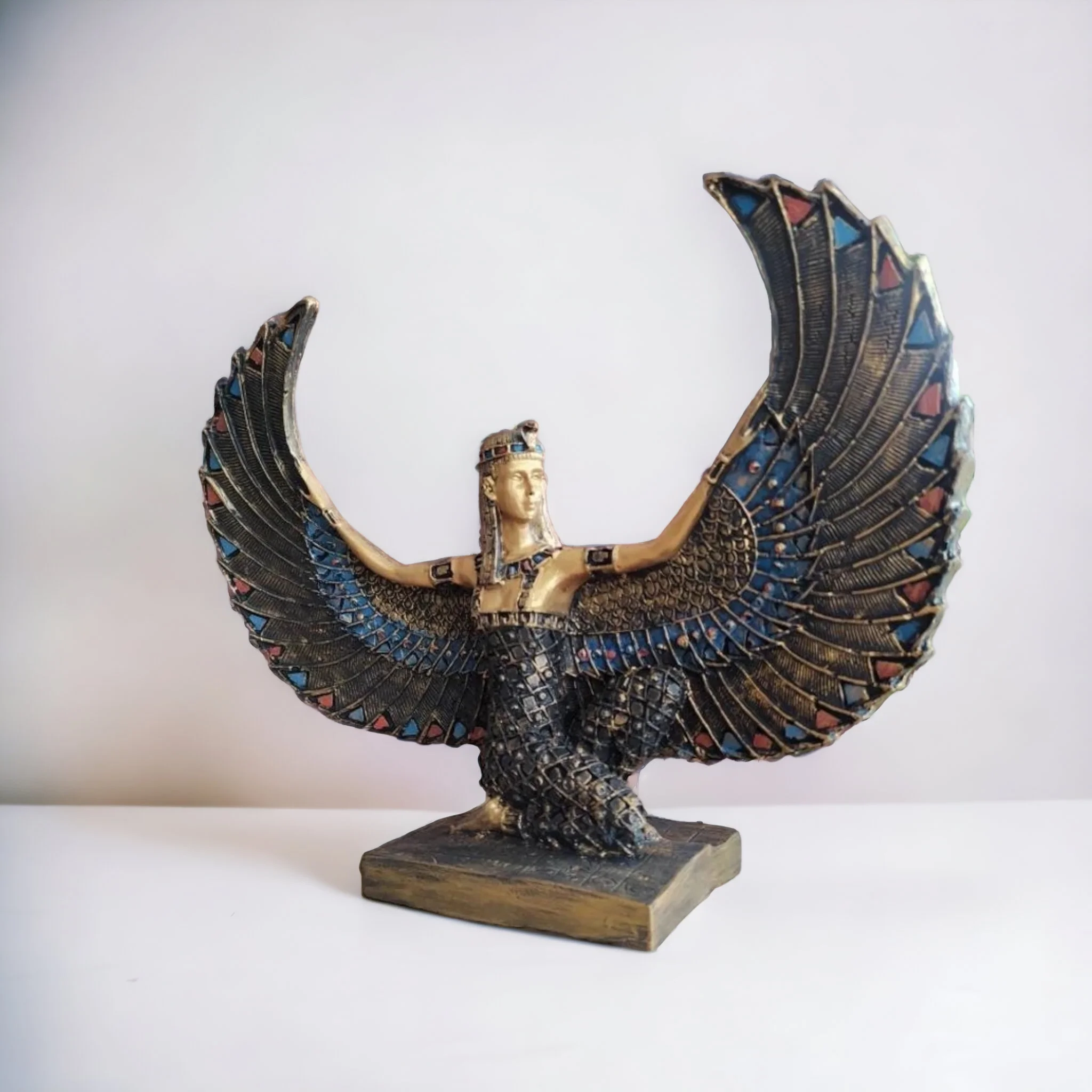 Egyptian Isis Goddess Statue Sculpture,Ancient Egypt Decor Home ...