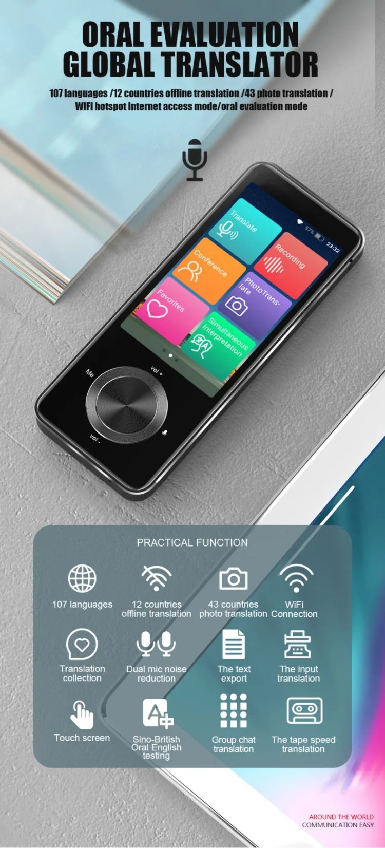 2023 Broadcast Function Multilingual Audio And Camera Translator - Buy ...