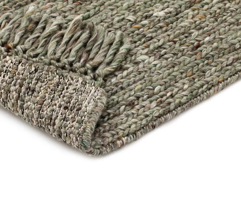Modern Rugs Wool Natural Loop Braided Woven Hand Made Rugs Wool ...