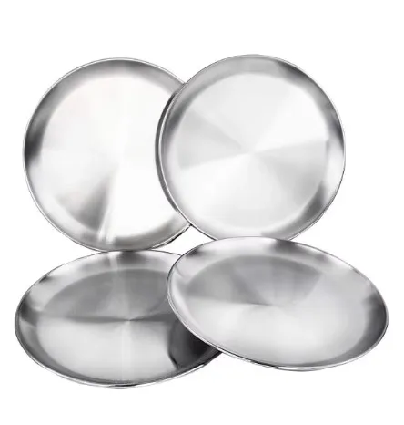 Dinner Plate For Family Breakfast Aluminum Plates Handicraft ...