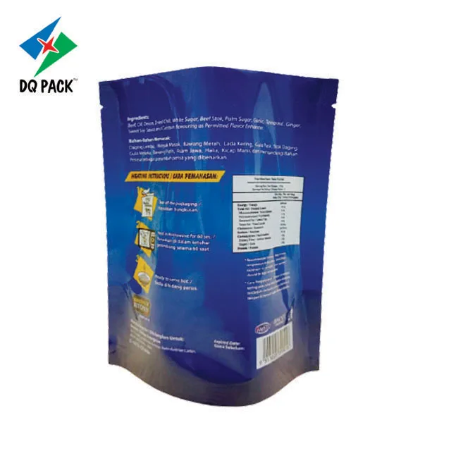 Retort Transparent Stand Up Pouch Heat Resistant Packaging Bag For ...