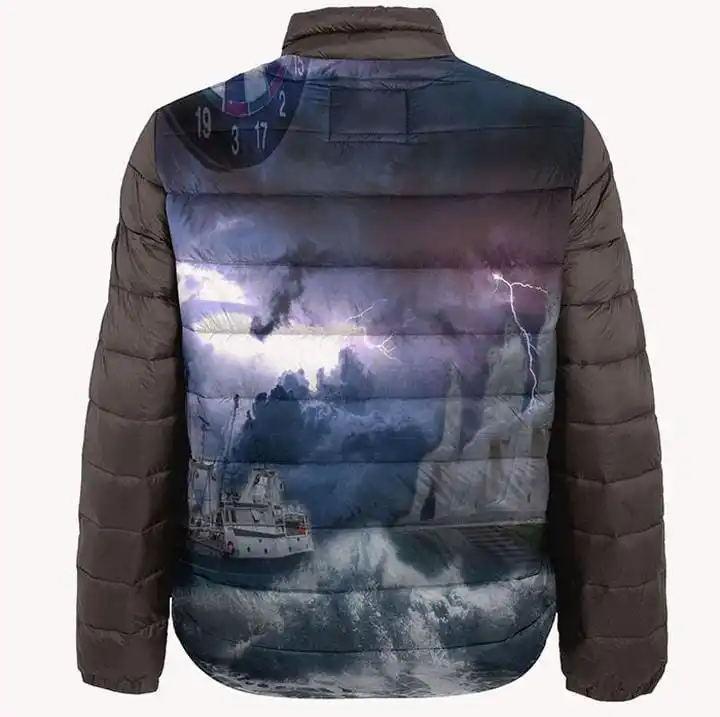 Light Weight Quilted Puffer Jacket Outdoor Jacket Windproof Breathable ...