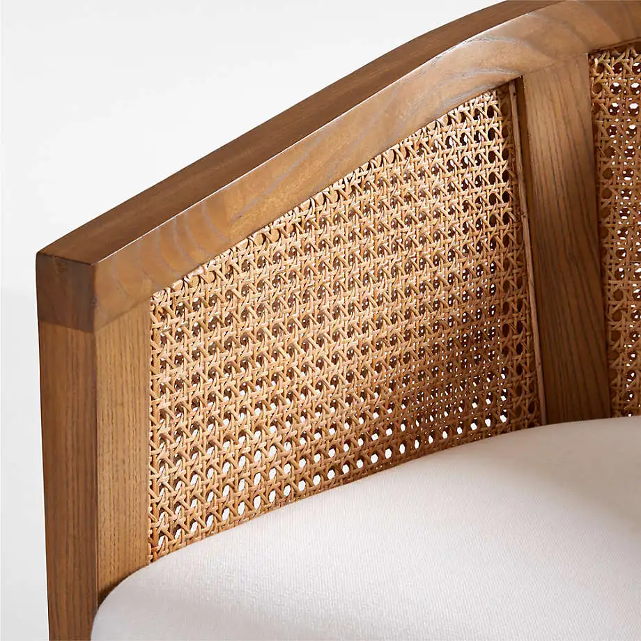 Ankara Traditional Lounge Chair - Solid Teak & Rattan