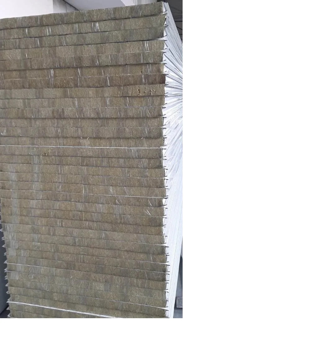 Mineral Rock-wool Insulated Panels Buy Rock Wool Sandwich Panel Rock ...