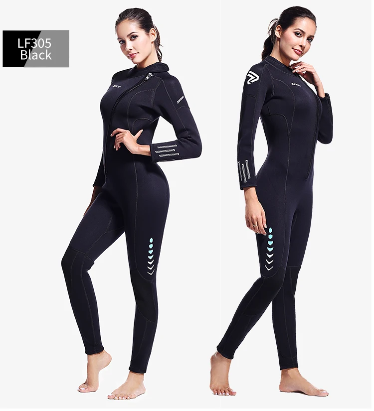 New Design Front Open Zipper Wetsuit Surfing Freedive Surfing Diving ...