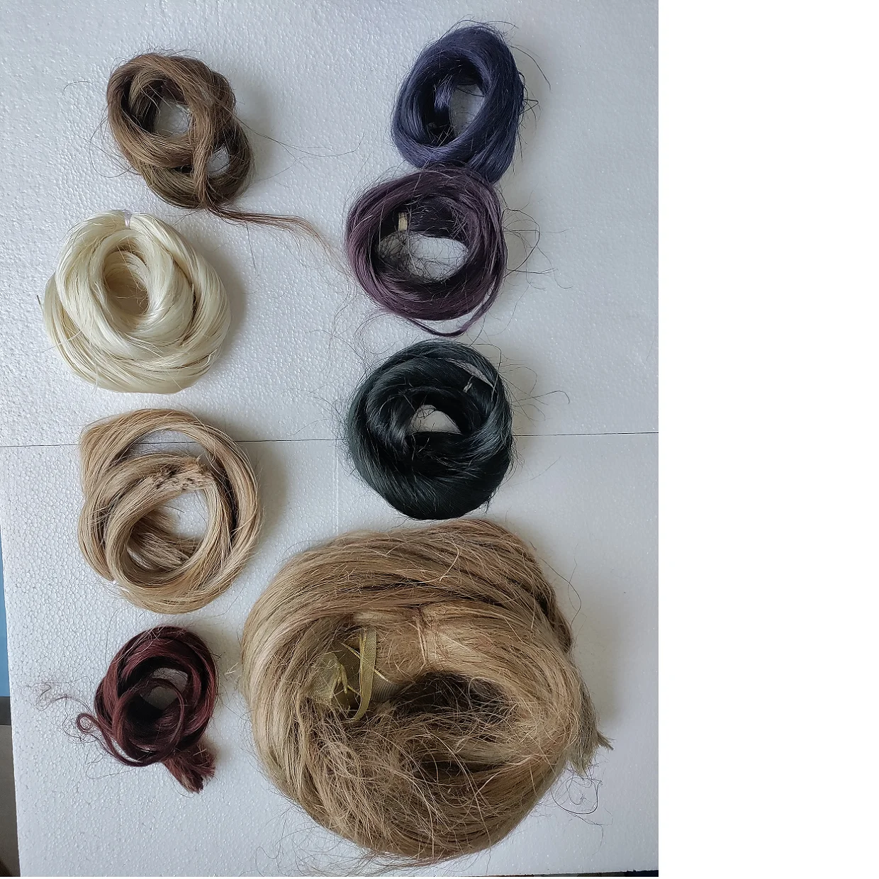 Custom Made Natural Banana Hair Fiber - Eco-friendly