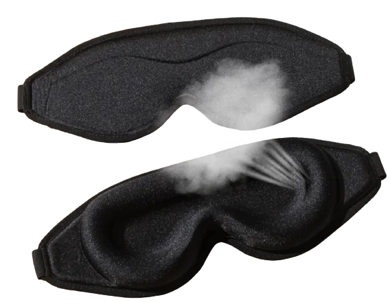 1.5cm Contour Depth 3d Sleeping Mask Memory Foam Travel Silk 3d Silk ...