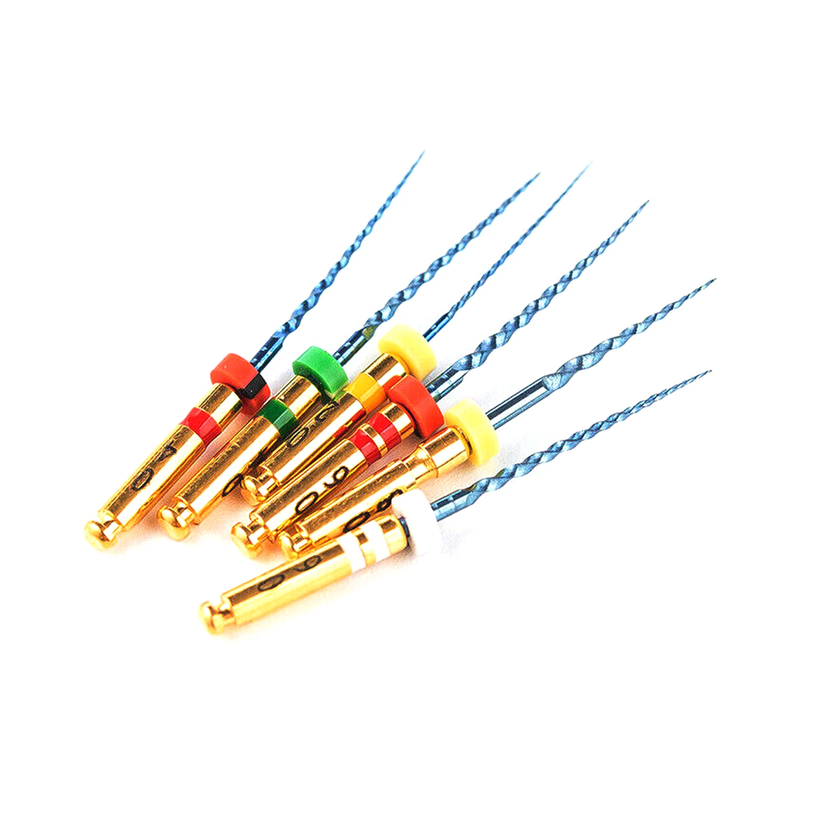 Dental Endo Niti Rotary Files Heat Activated Assorted 6 Files Fcurved ...