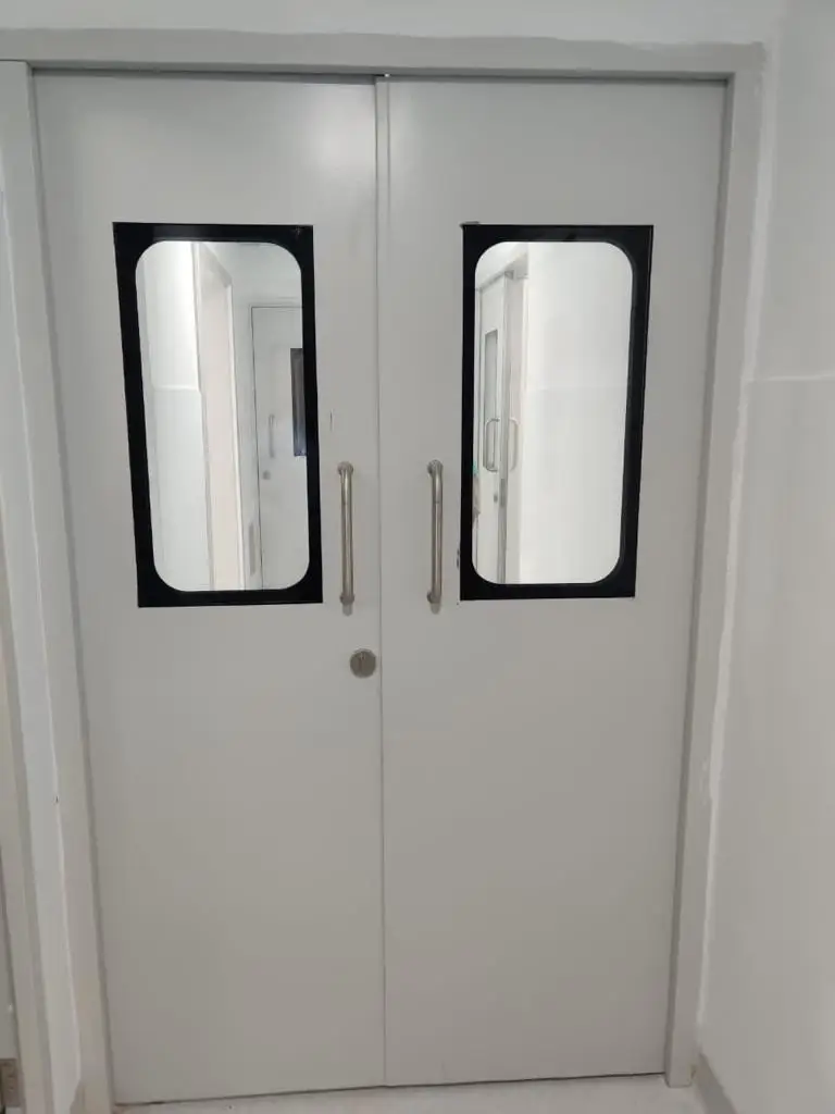 Good Quality Pharmaceutical Cleanroom Doors Biotechnology Cleanroom ...