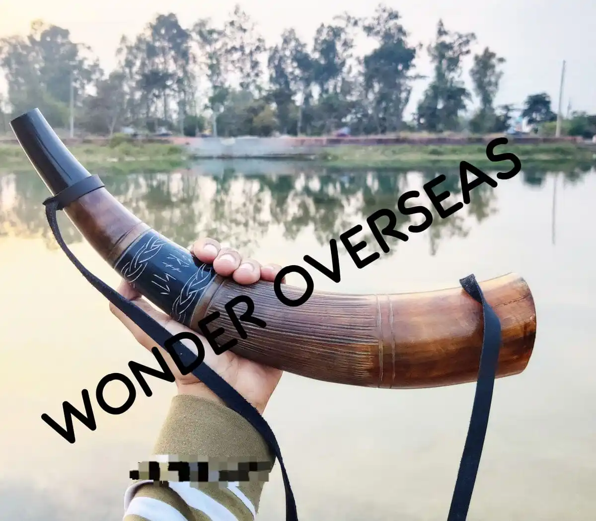 Viking Drinking Horns by WONDER OVERSEAS - Authentic & Trendy
