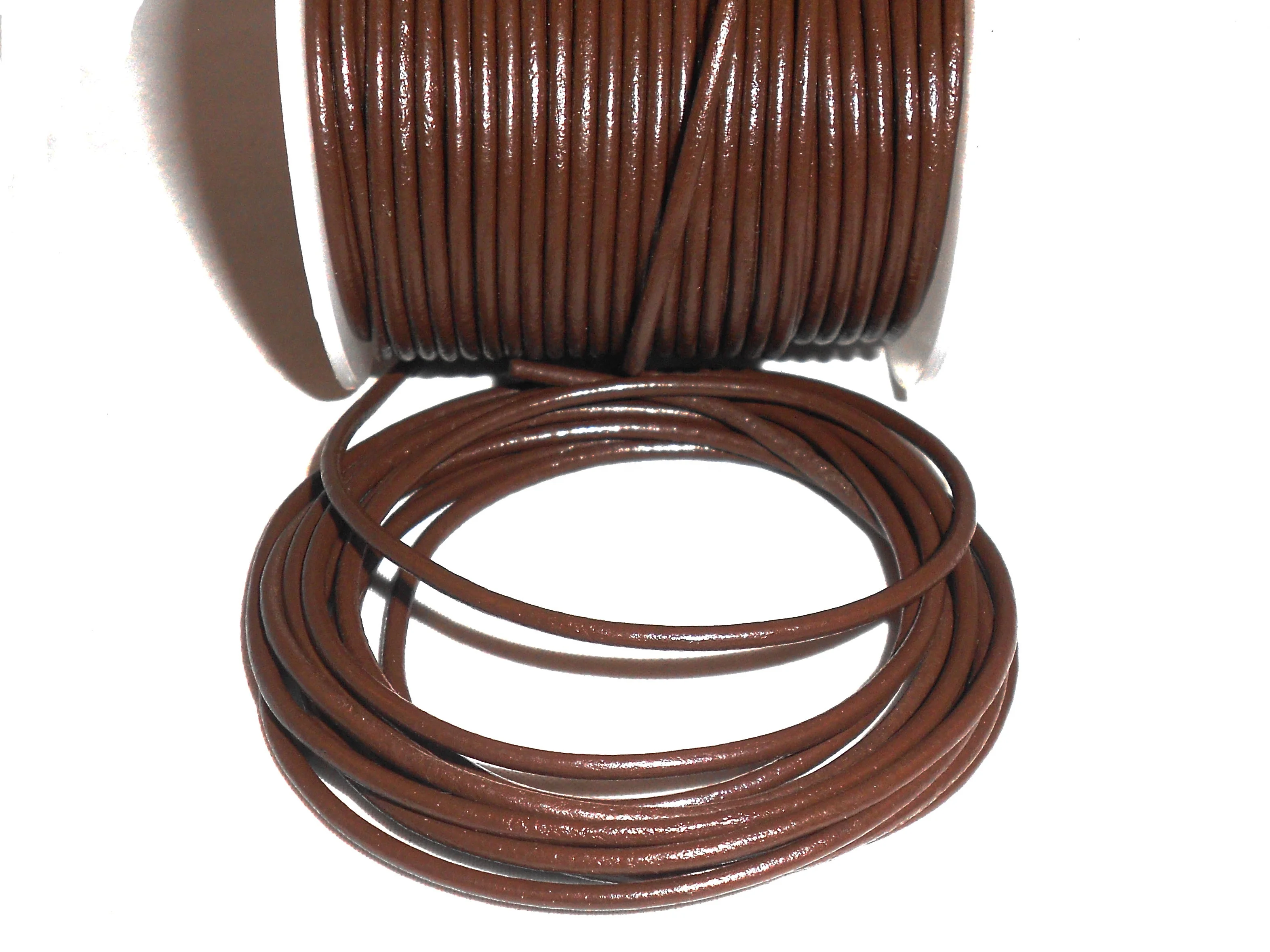 Wholesale round Leather Cords in Various Sizes for Jewelry Making ...