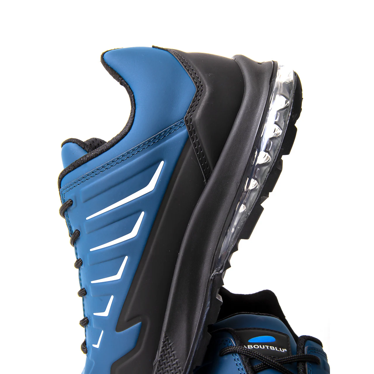 Sizes Eu 35 To 49 For Men Blue Pu Rubber Sole Microfiber Upper S3 ...