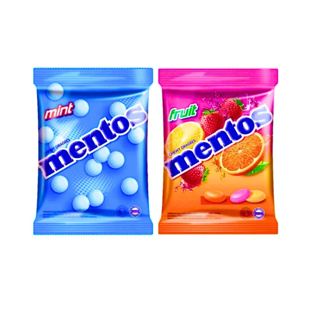 Wholesale Gummy Mentos Candy And Chewing Gum Colourful Sweets Sour ...