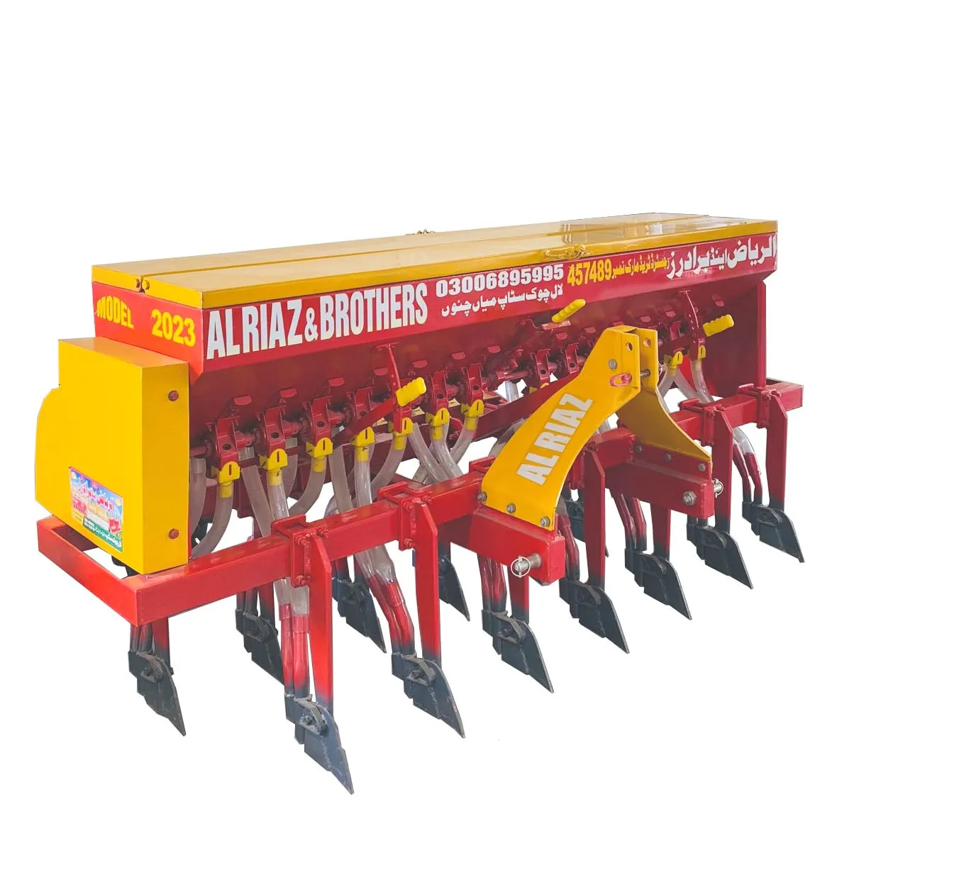 Corn Maize Soybean 3 Point Hitch 14 Rows Seed Cum Fertilizer Maize Seed ...