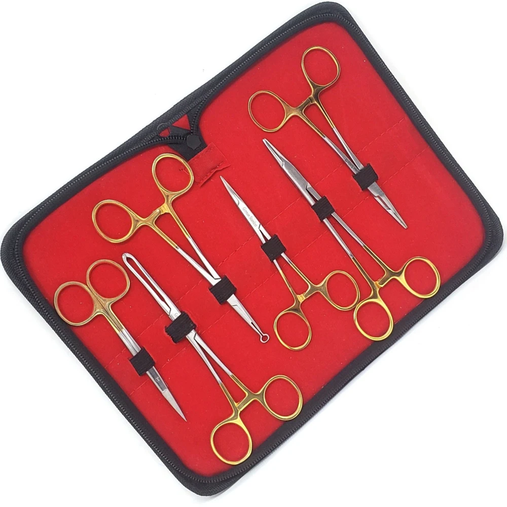 Sutureless Vasectomy Surgery Instruments Set 6 Pcs Surgical Instruments ...