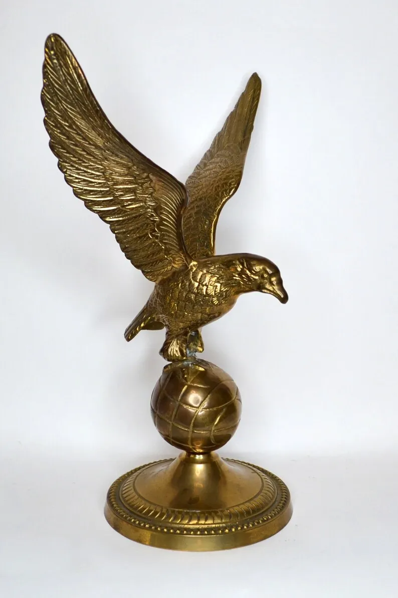 Elegant Design Eagle Sculpture Cast Aluminum Model For Decoration ...