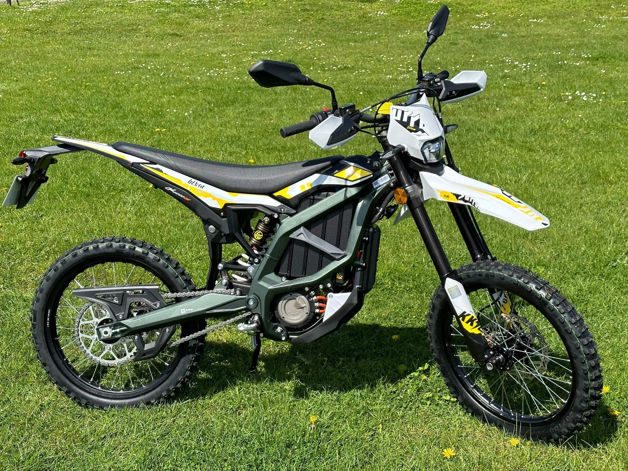 Sur Ron Ultra Bee 2023 Newest 74v 12.5kw Mid Motor Electric Dirt Bike 55ah Electric Motorcycle ...