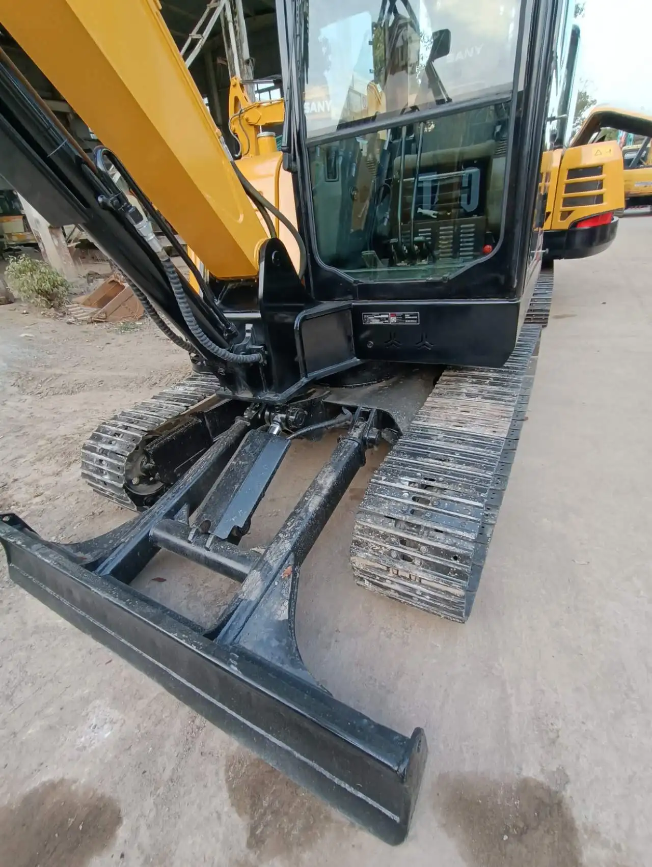 6t Small Mini Hydraulic Excavator Sany Sy60c Micro Excavator Digger ...