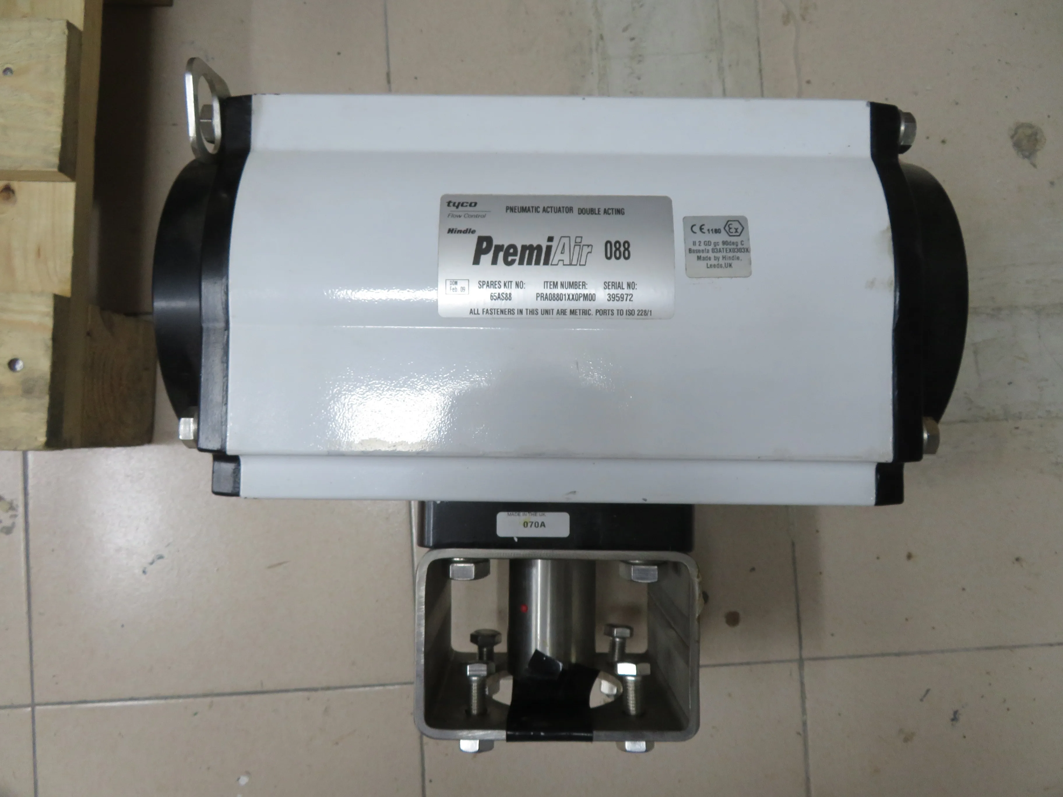 High Quality Tyco Keystone Actuator Flow Control Pneumatic Actuator ...