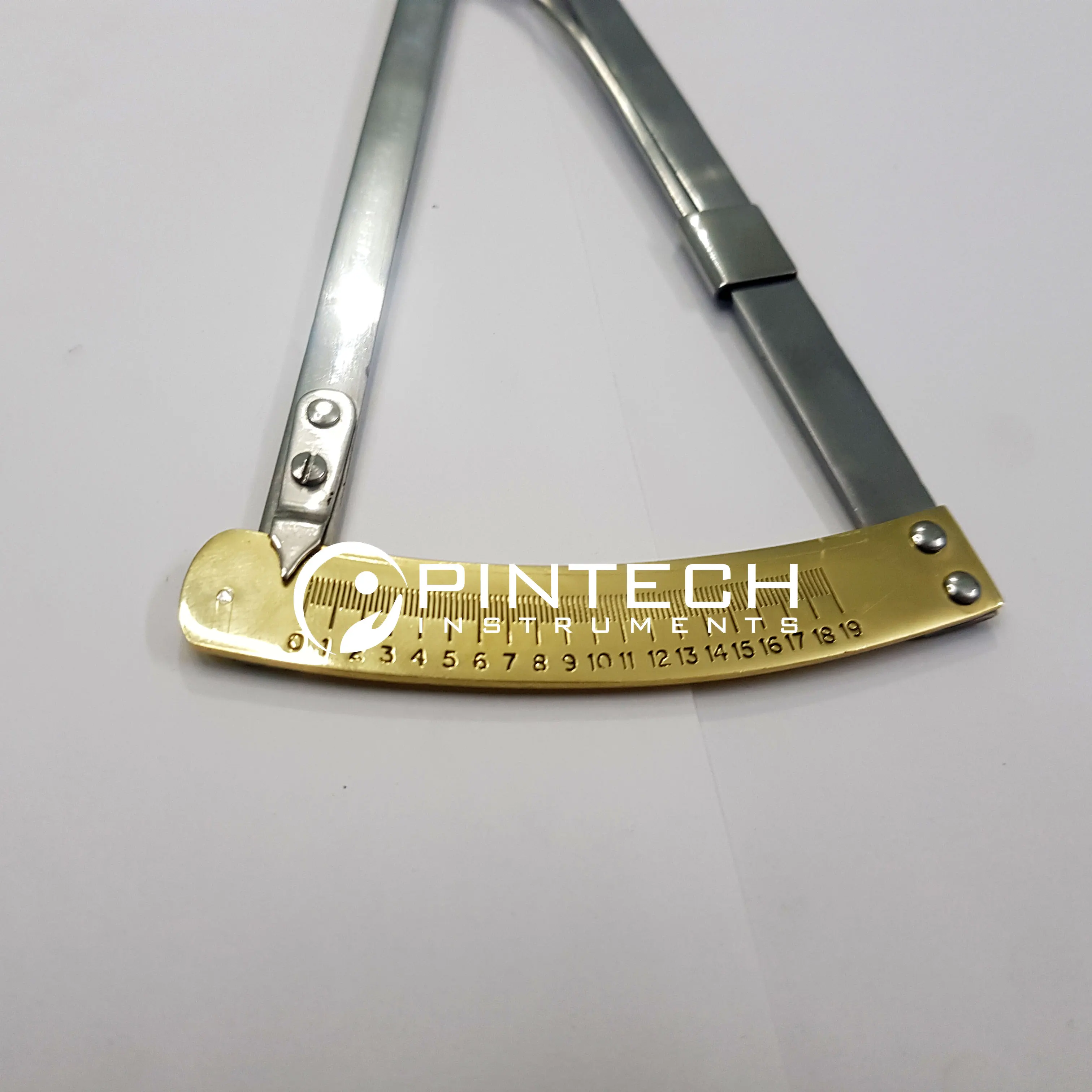 Wide Lens Thickness Caliper 0-19 Mm Brass Scale Stainless Steel Wide ...