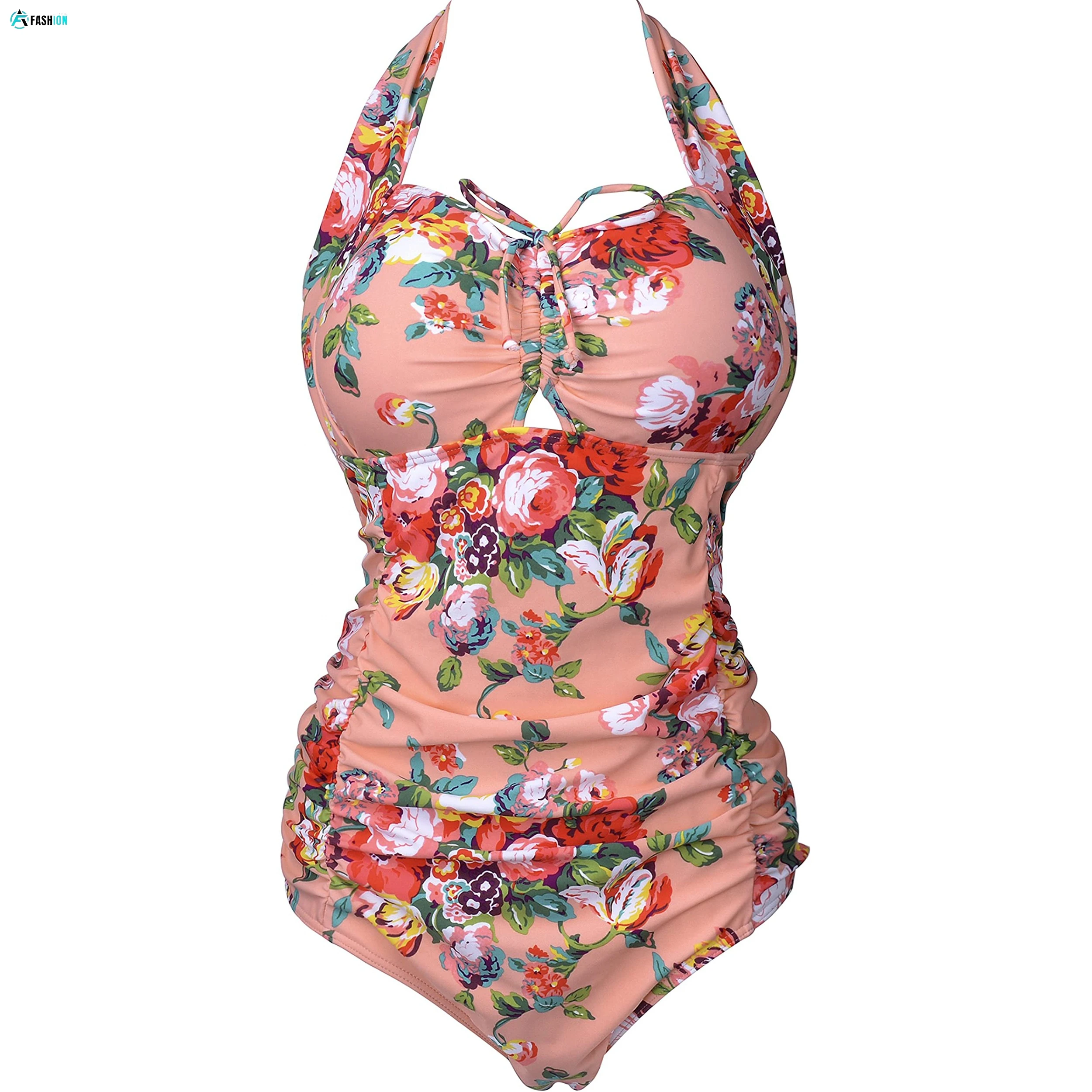 Women's Swimwear Illusionists Circe Soft Cup Tummy Control One Piece ...