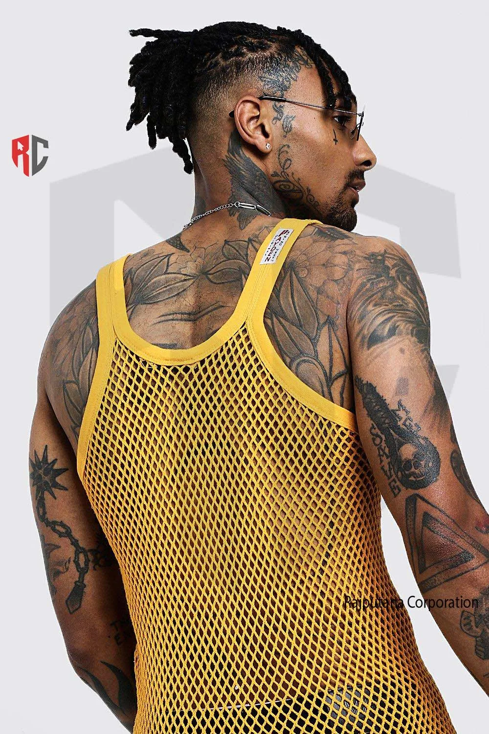 Men Sleeveless Custom Color Polyester Plain Singlet Vest \ Casual Wear ...
