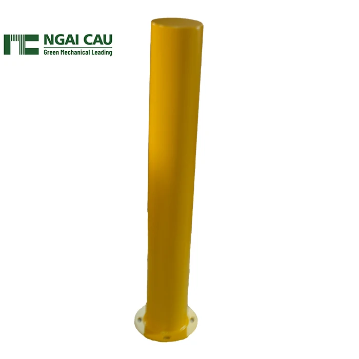 Steel Bollards Guard Poles Metal Guard Driveway Barricades Removable ...
