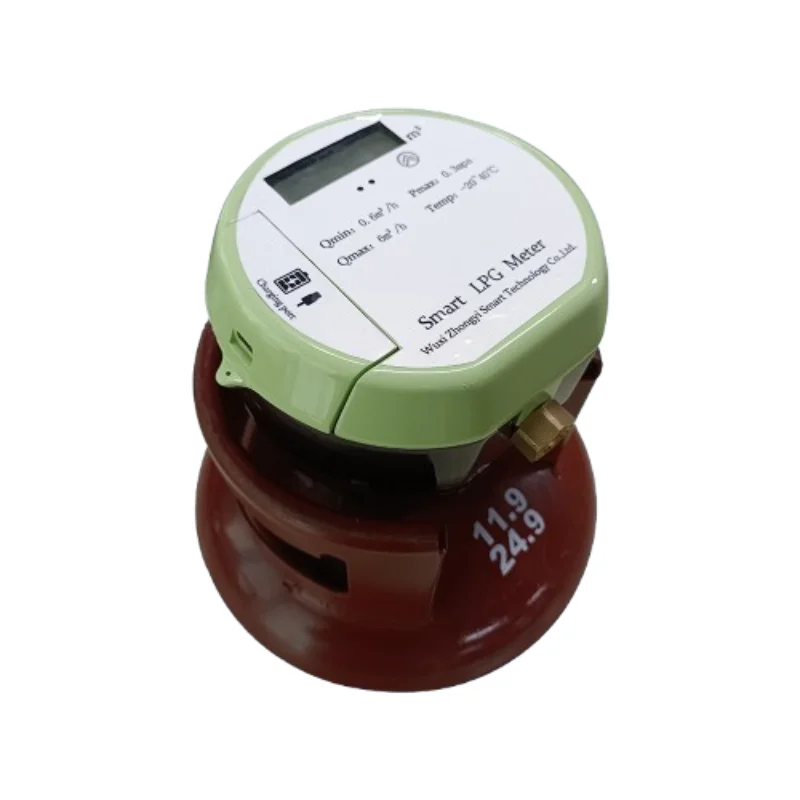 Smart Vertical LPG Gas Cylinder Meter with GPRS NB-IoT LoRaWAN Wireless ...
