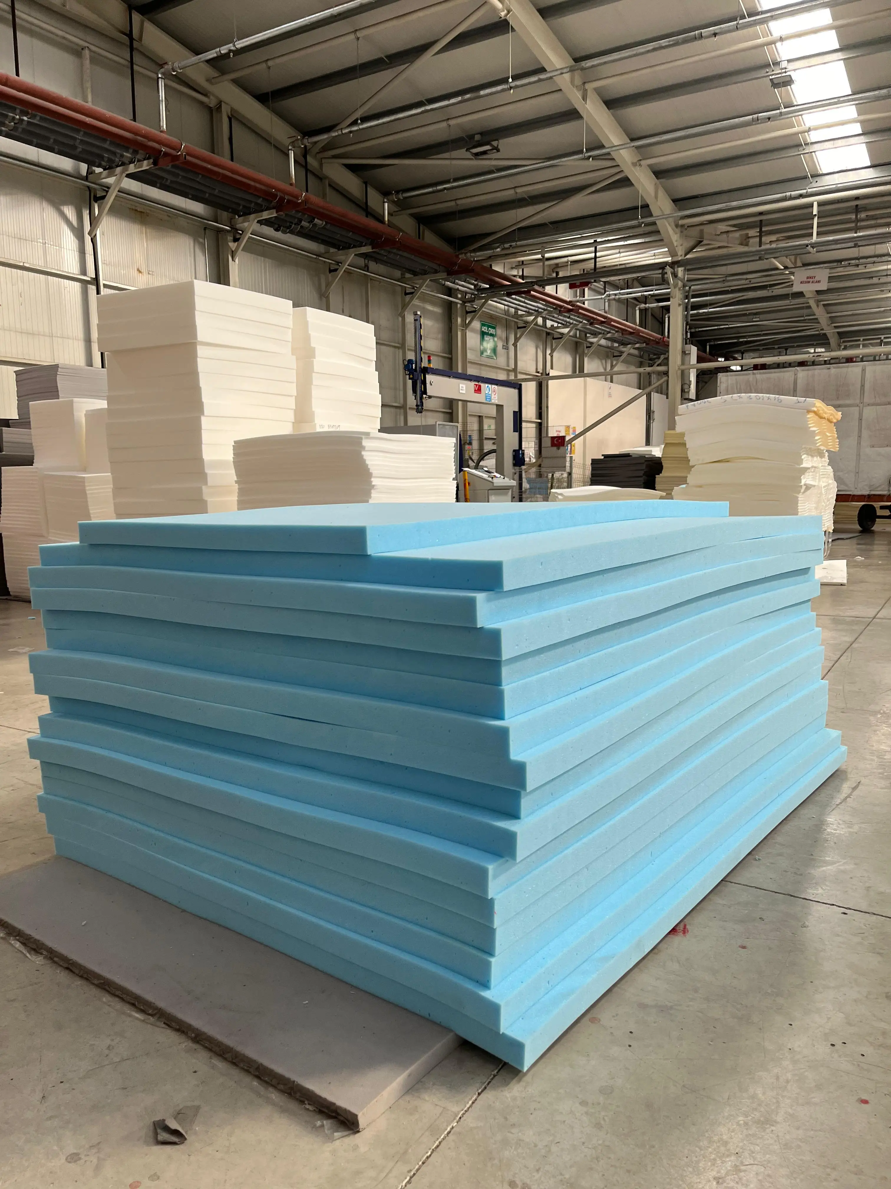 Polyurethane Sheet Visco Foamsoft Blue Color - Buy Foam Mattress ...