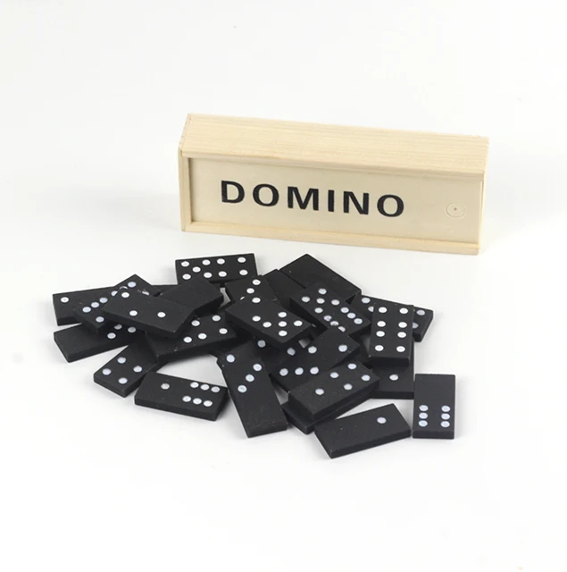 Wooden Domino Game Products And Non Toxic Domino With Wooden Box And ...
